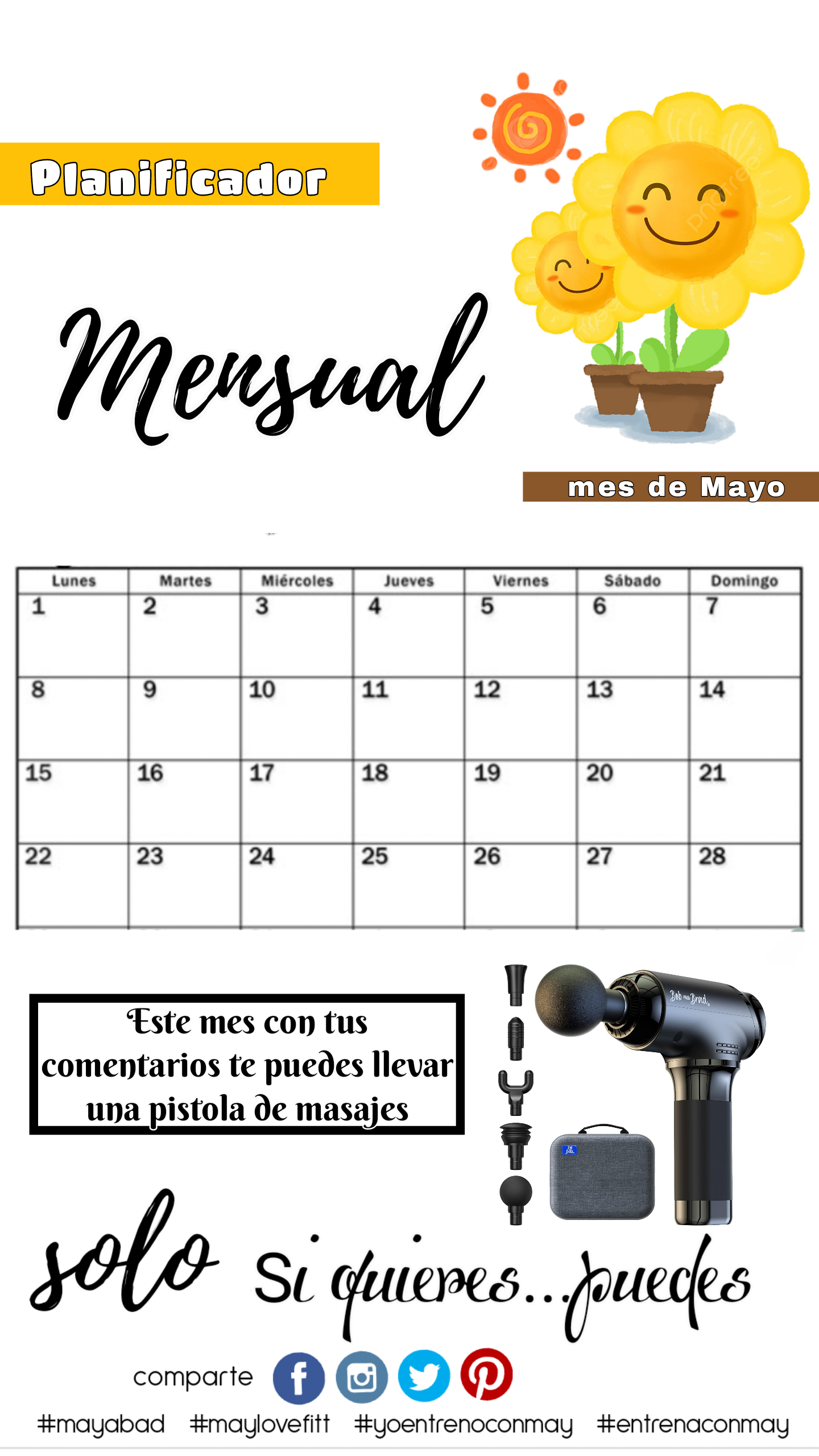 Retos y Calendarios - May Love Fitt